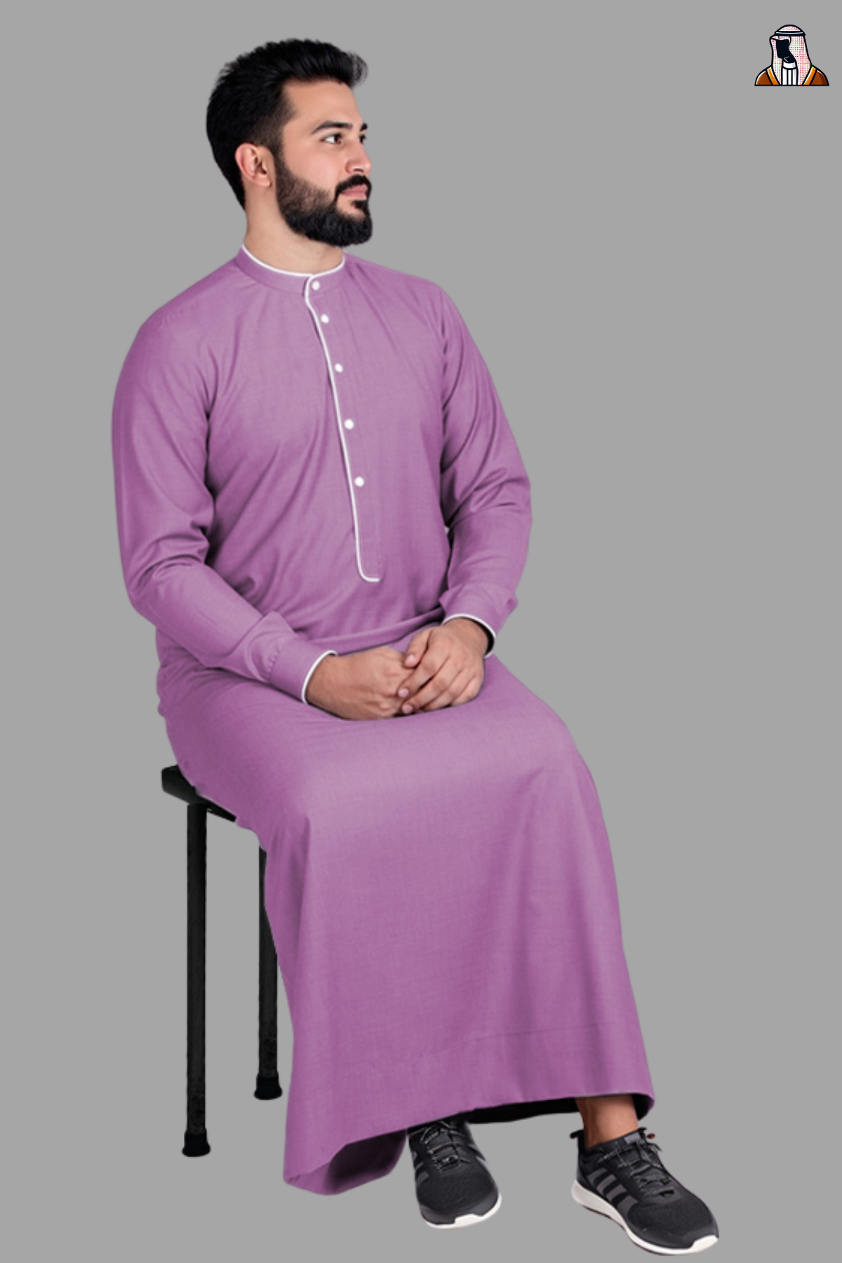 Saudi Flex-Fit Thobe for Men – Comfortable & Stylish Everyday Wear – ethobe