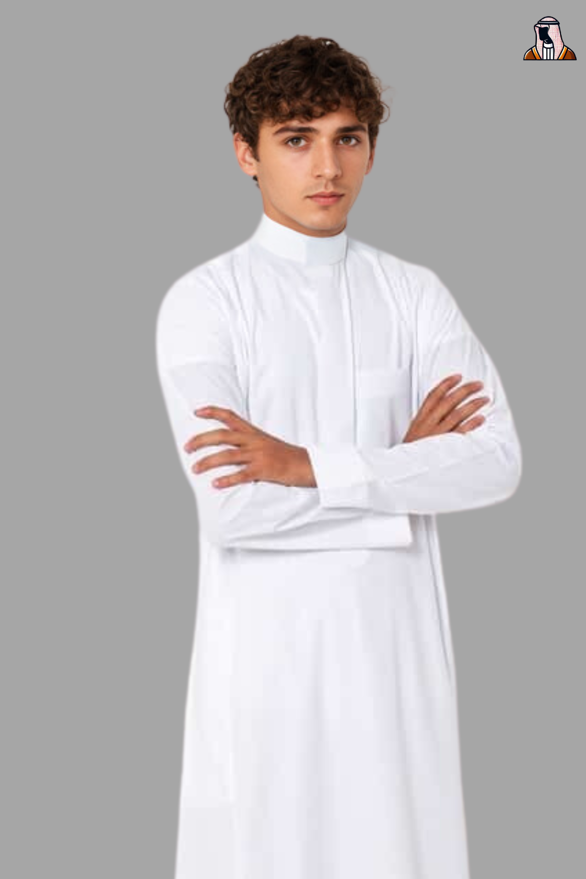 Premium White Traditional Thobe for Boys – ethobe